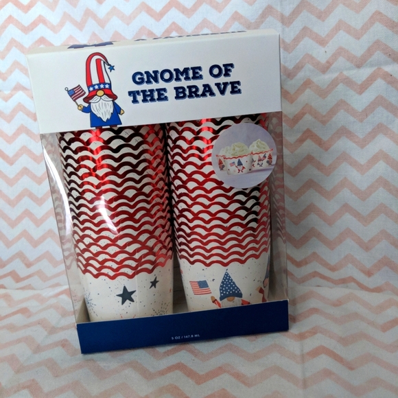 Kitchen | New Patriotic Gnome Baking Cups Set Of 5 | Poshmark